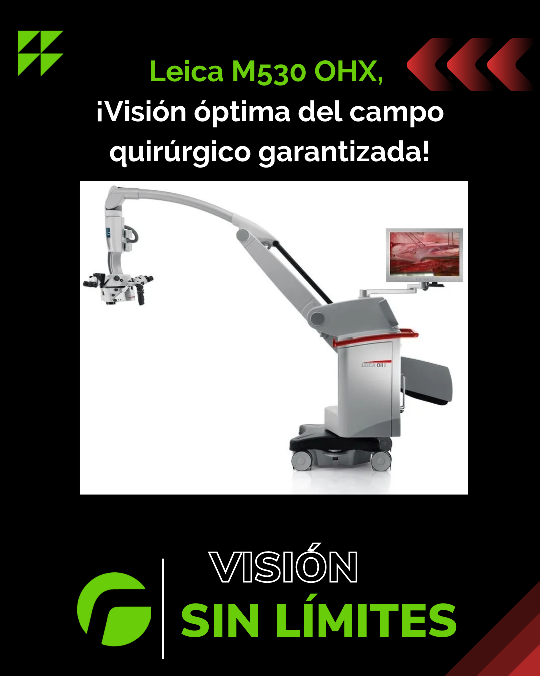 Leica M530 OHX ¡Visión óptima del campo quirúrgico garantizada ...